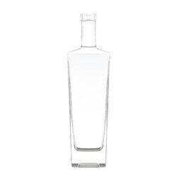 Glass Flask Bottles Wholesale | Square Liquor Bottle Manufacturer